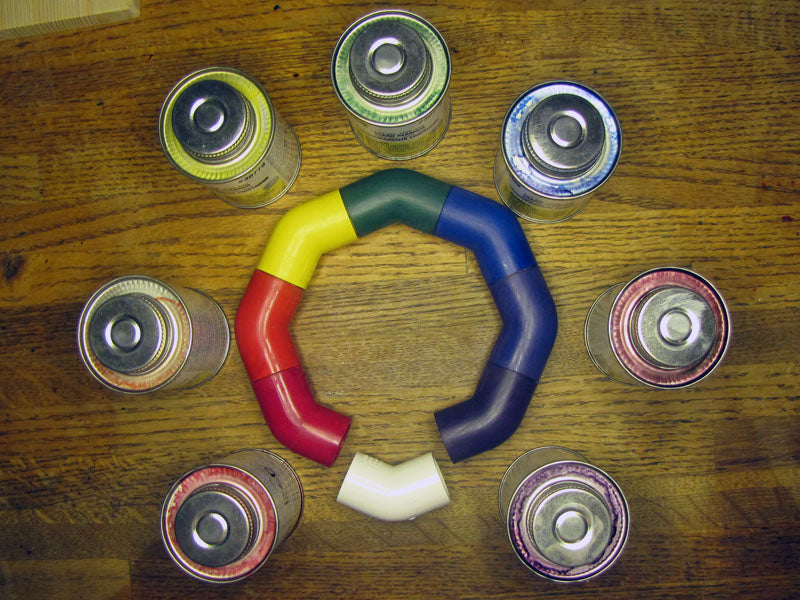How to Stain PVC pipe Any Color You Like — PVC Bendit