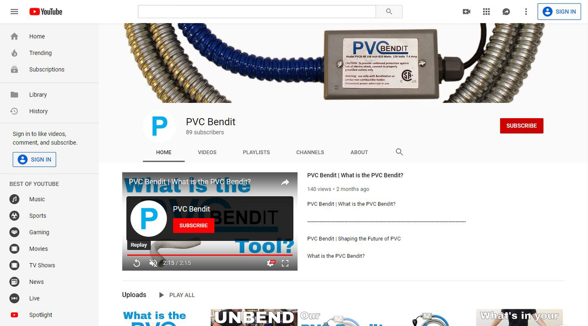 PVC Bending Video Tutorials on YouTube! — PVC Bendit
